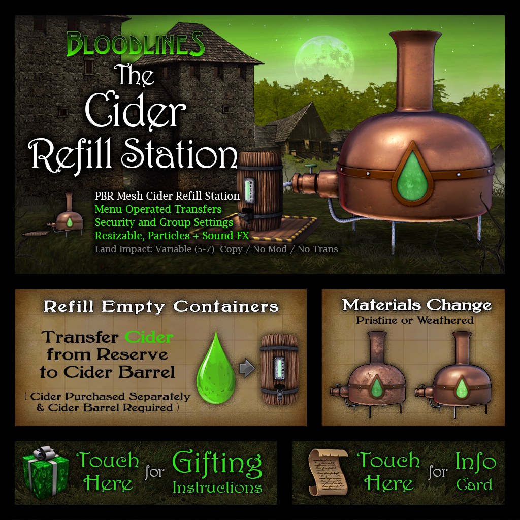 Bloodlines » Blog Archive » New Product: The Cider Refill Station